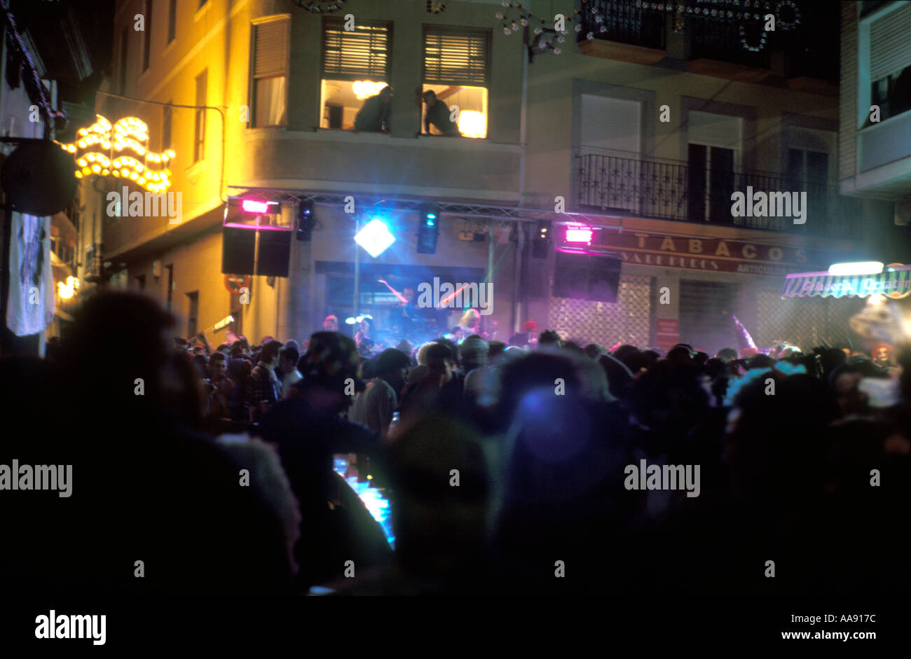 FESTIVAL Carnival Part of open air fancy dress party LOCATION Pego ...