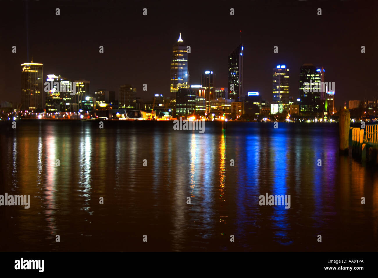 Observing view night city hi-res stock photography and images - Alamy