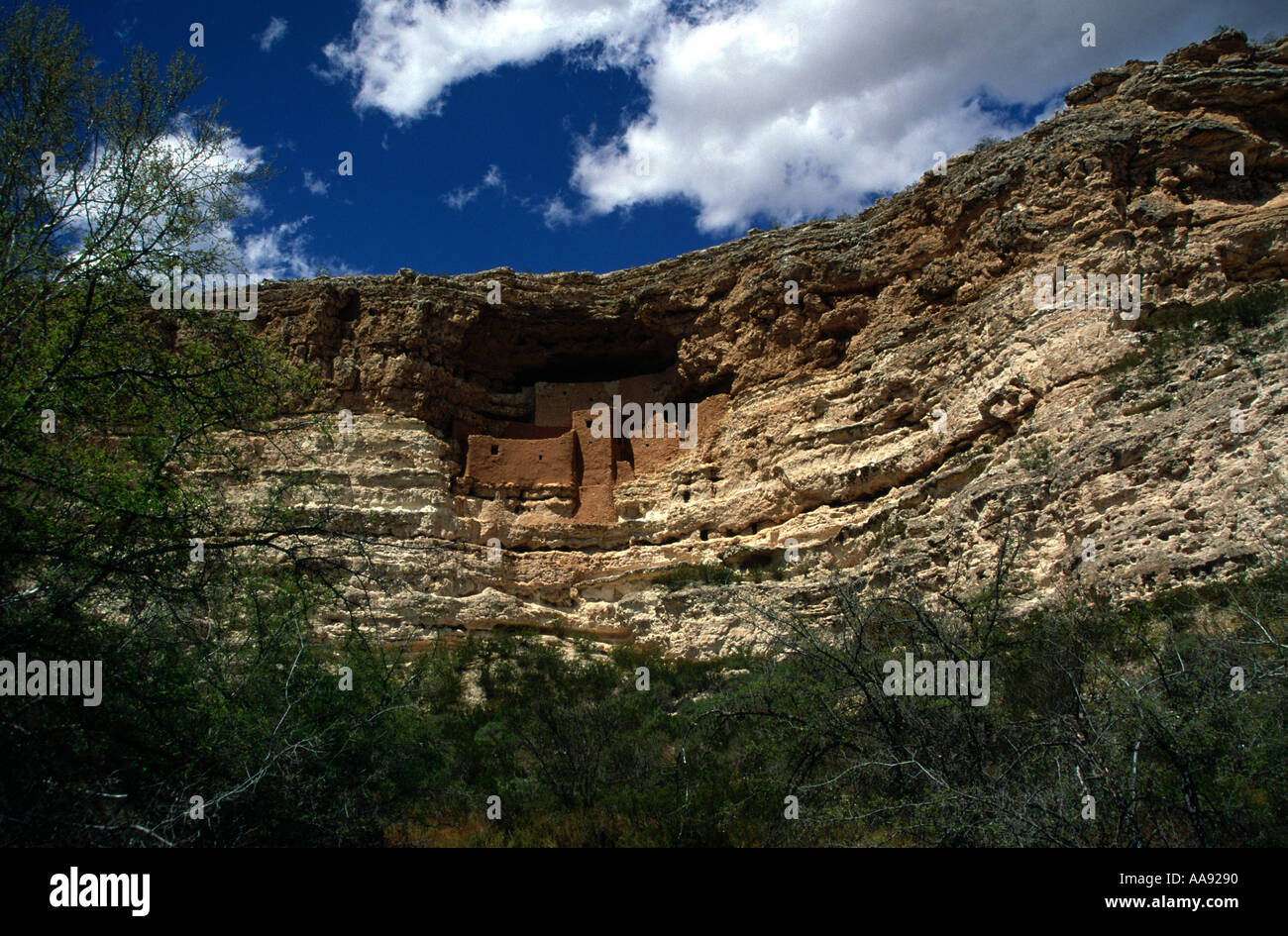Montezuma s castle national monument Arizona USA Stock Photo - Alamy