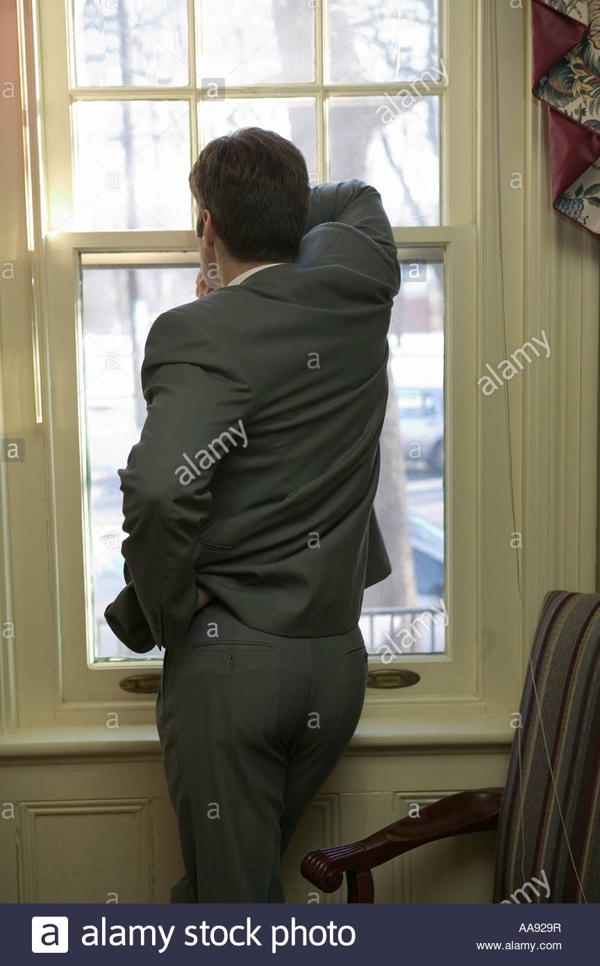 Lean Out Of Window Stock Photos & Lean Out Of Window Stock Images - Alamy