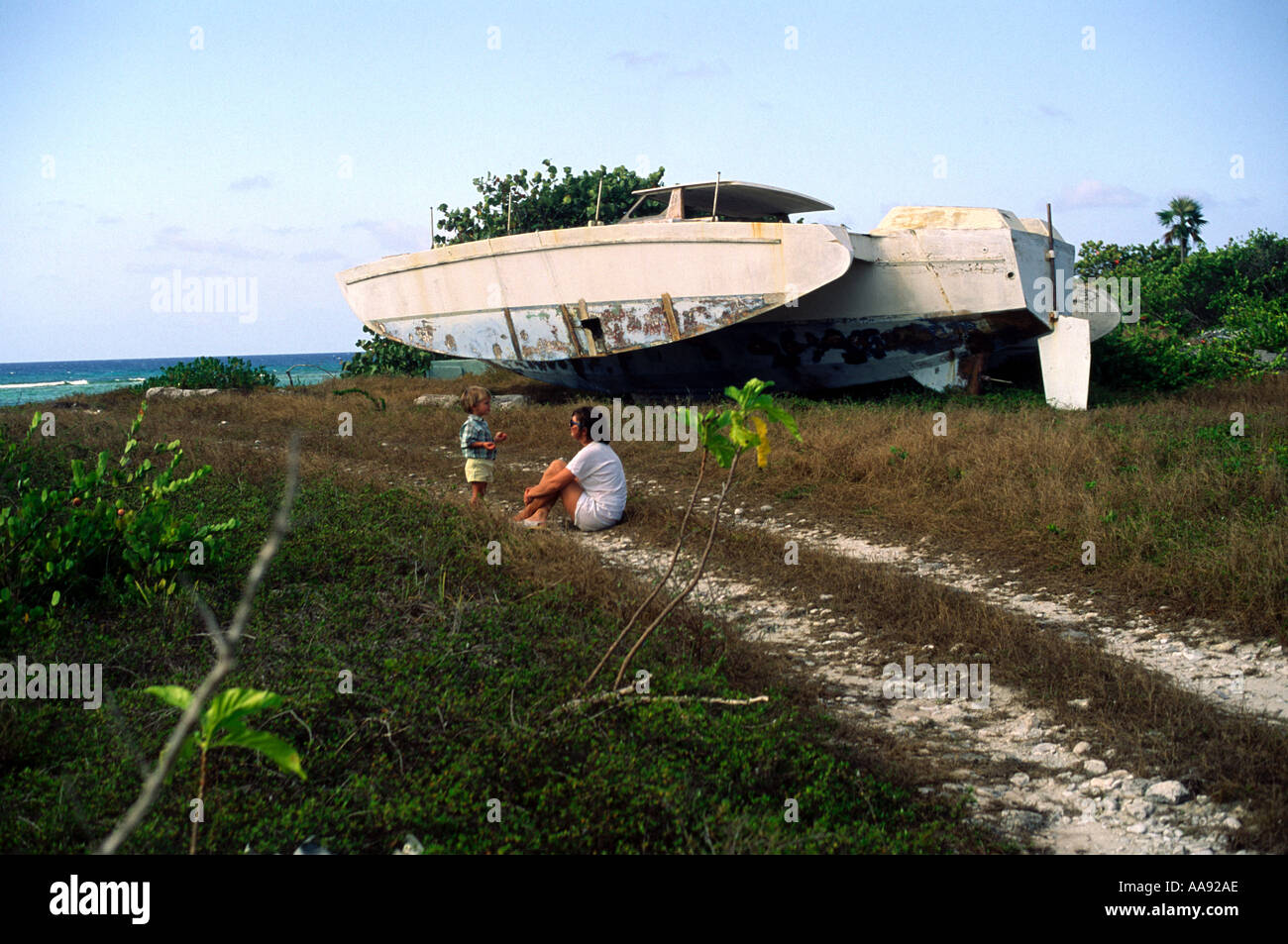 Donald Crowhurst trimaran Teignmouth Electron on Cayman Brac Cayman ...
