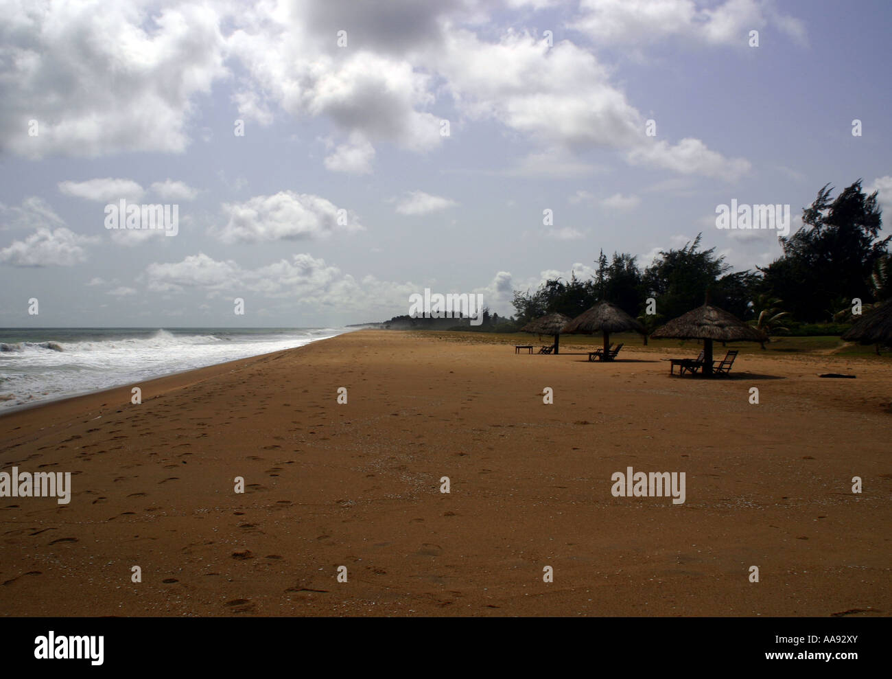 A touristic resort at Grand Popo, Benin Stock Photo - Alamy