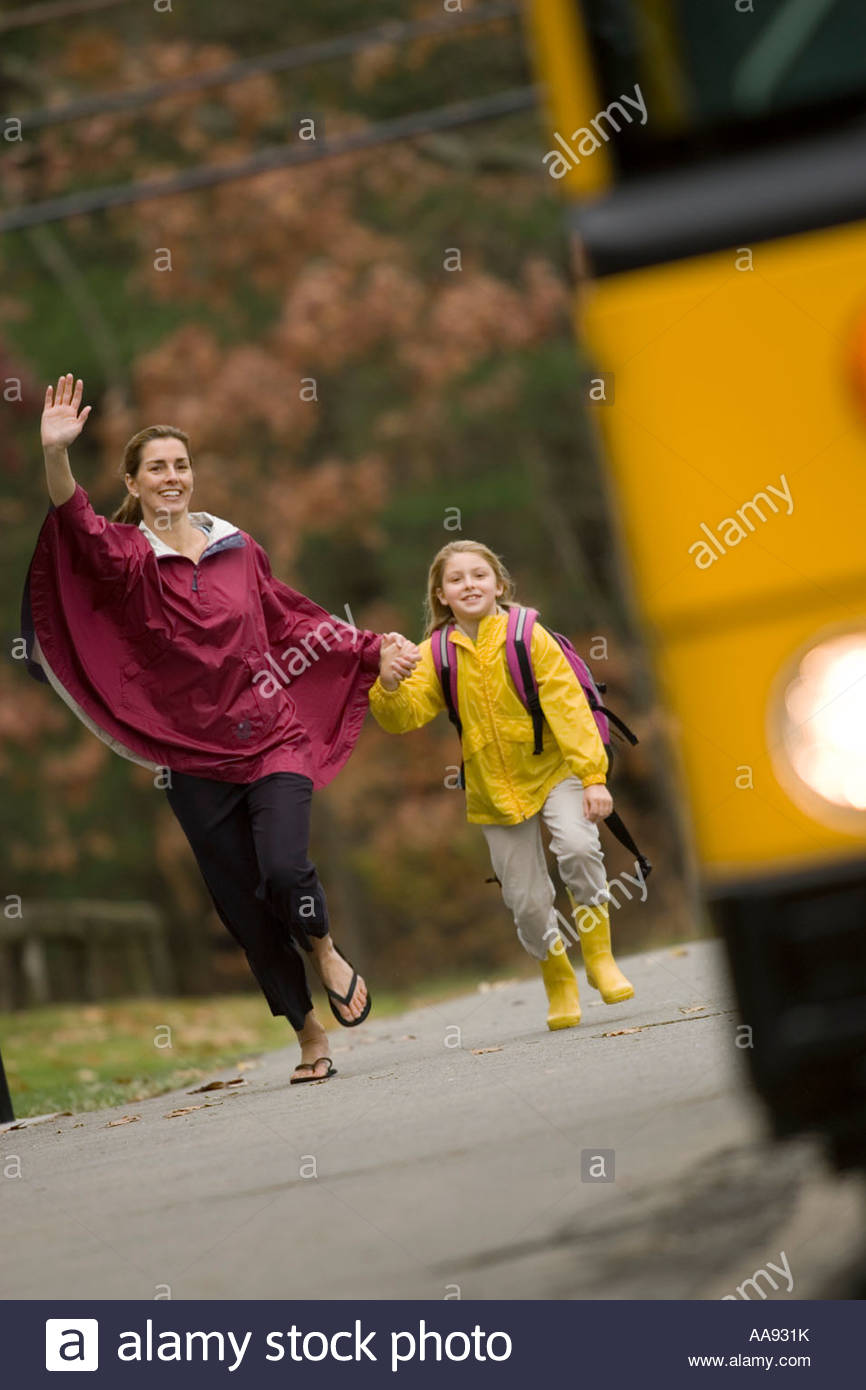 Running To Catch Bus Stock Photos & Running To Catch Bus Stock Images ...