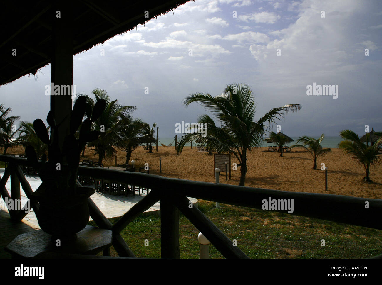 A touristic resort at Grand Popo, Benin Stock Photo - Alamy
