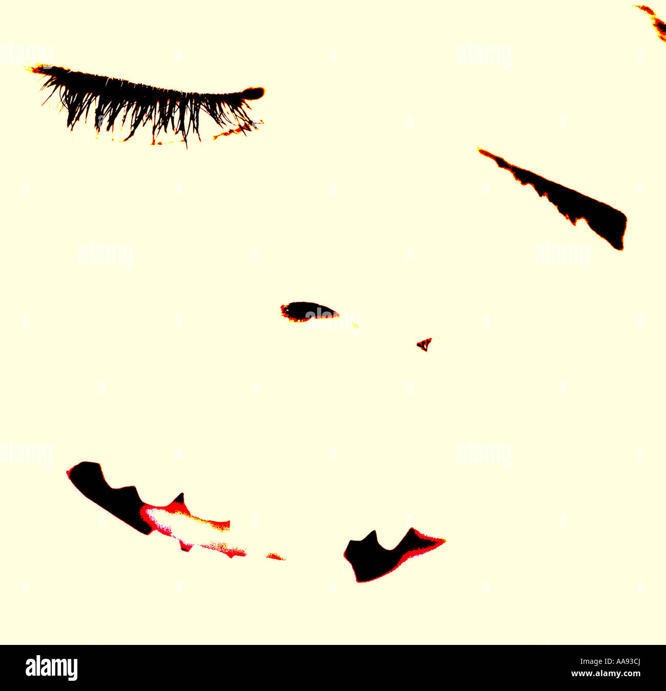 Boy smiles close up and high contrast Stock Photo - Alamy