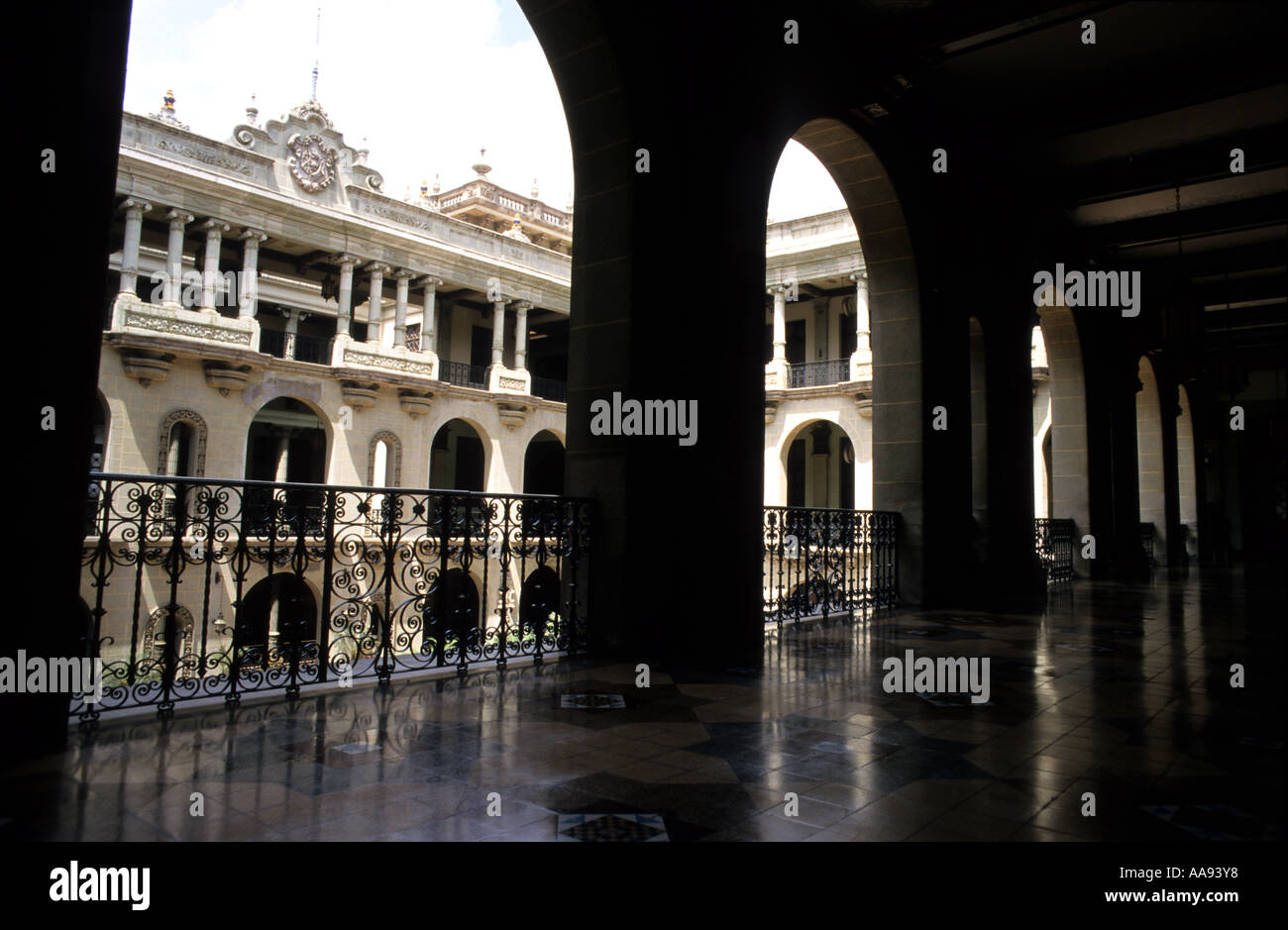Palacio Nacional Ciudad de Guatemala Guatemala Stock Photo - Alamy