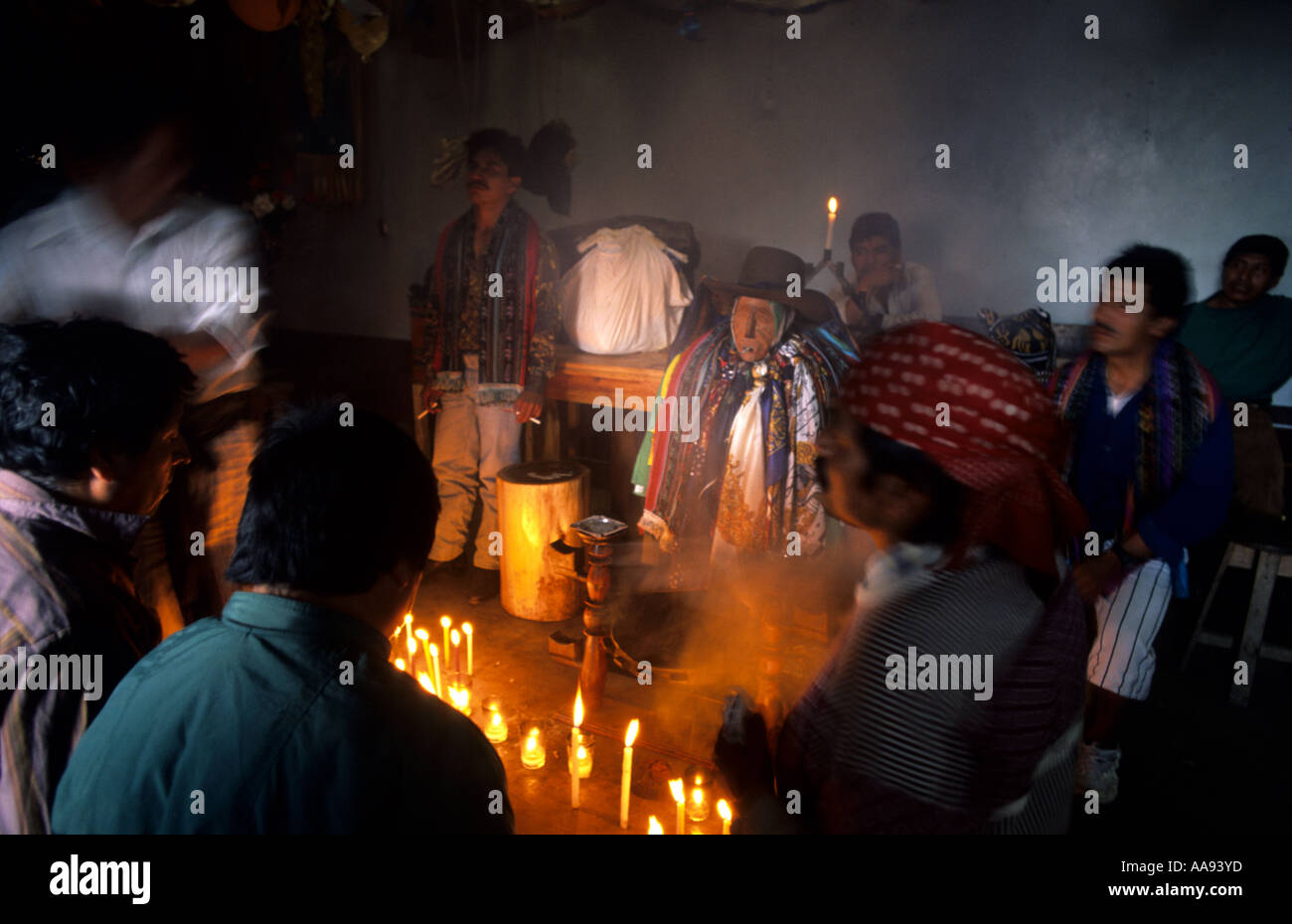 Carving of Maximon Cult to Maximon Santiago Atitlan Lake Atitlan ...