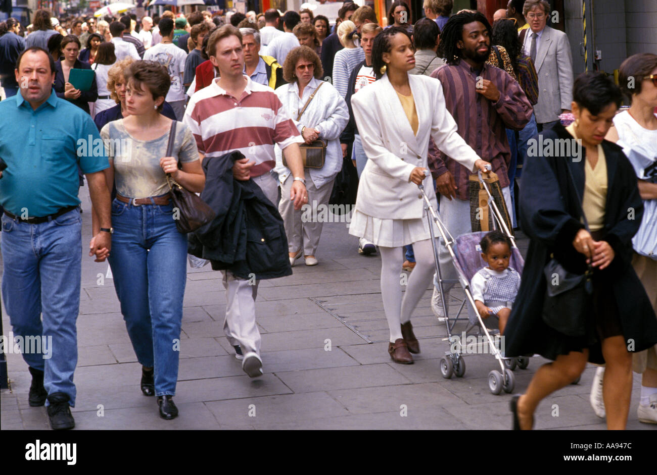 Mixed crowd hi-res stock photography and images - Alamy