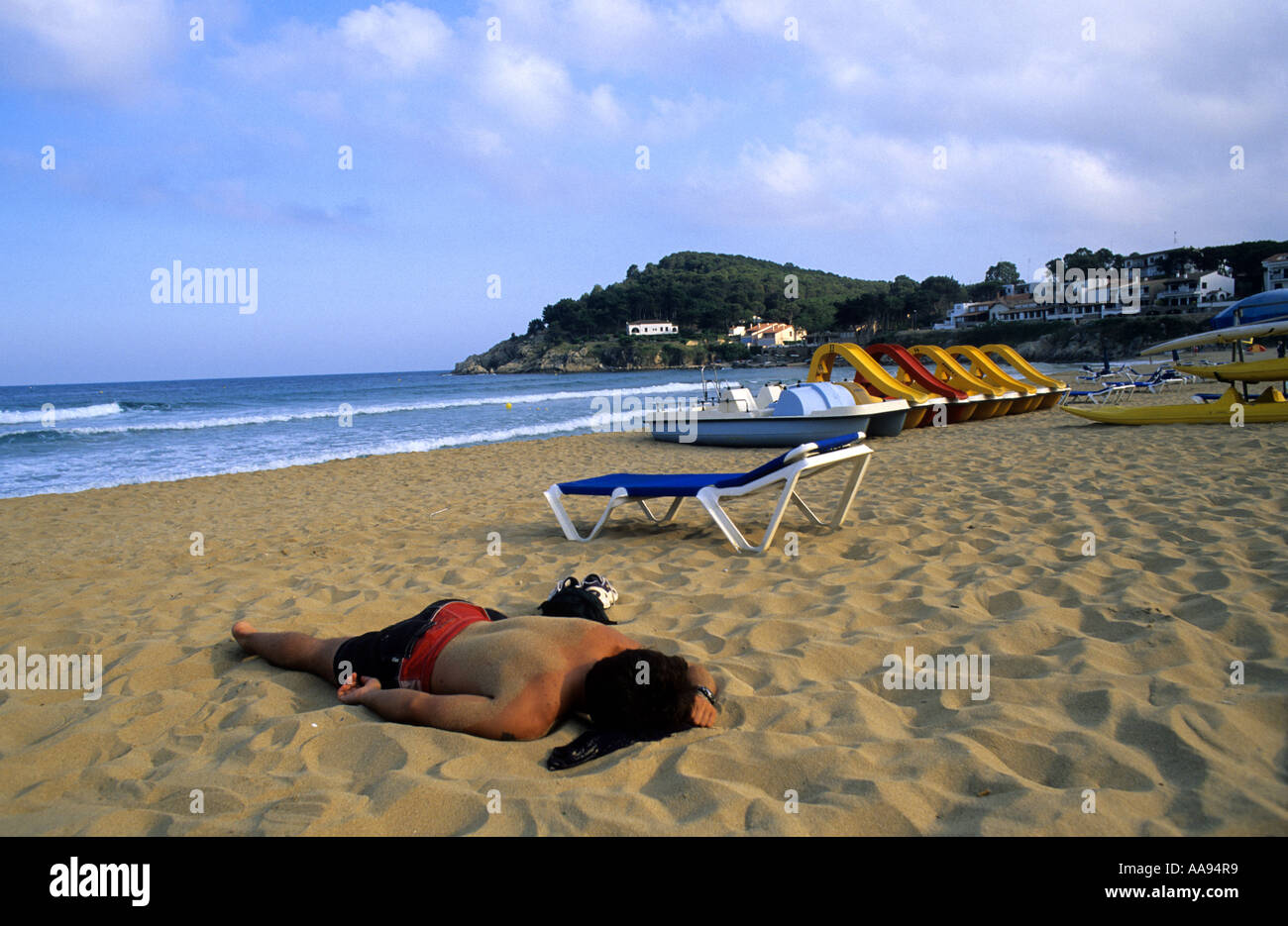 Cala Fosca Palamos Costa Brava Catalonia Spain Stock Photo - Alamy