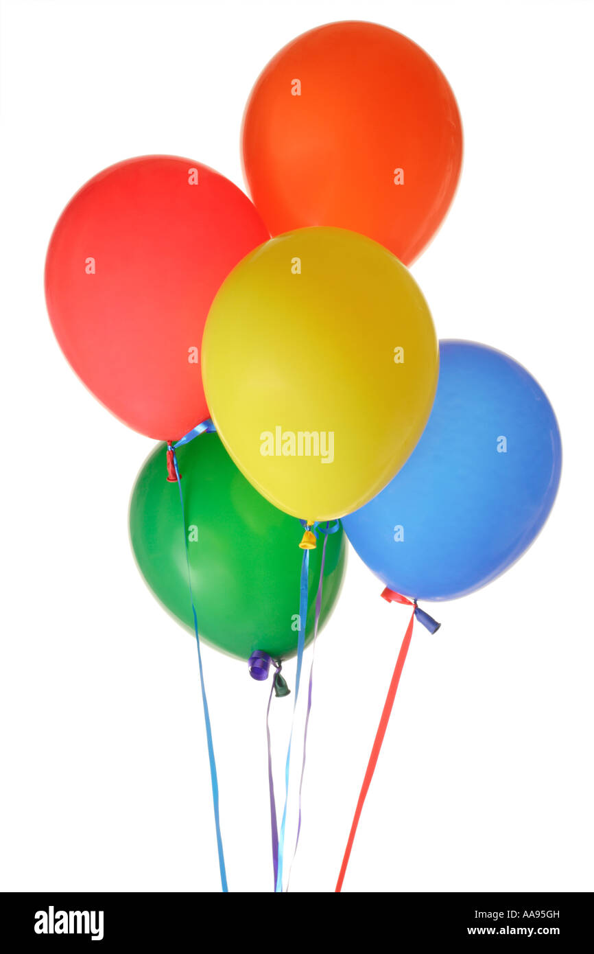 Bunch of balloons Stock Photo - Alamy