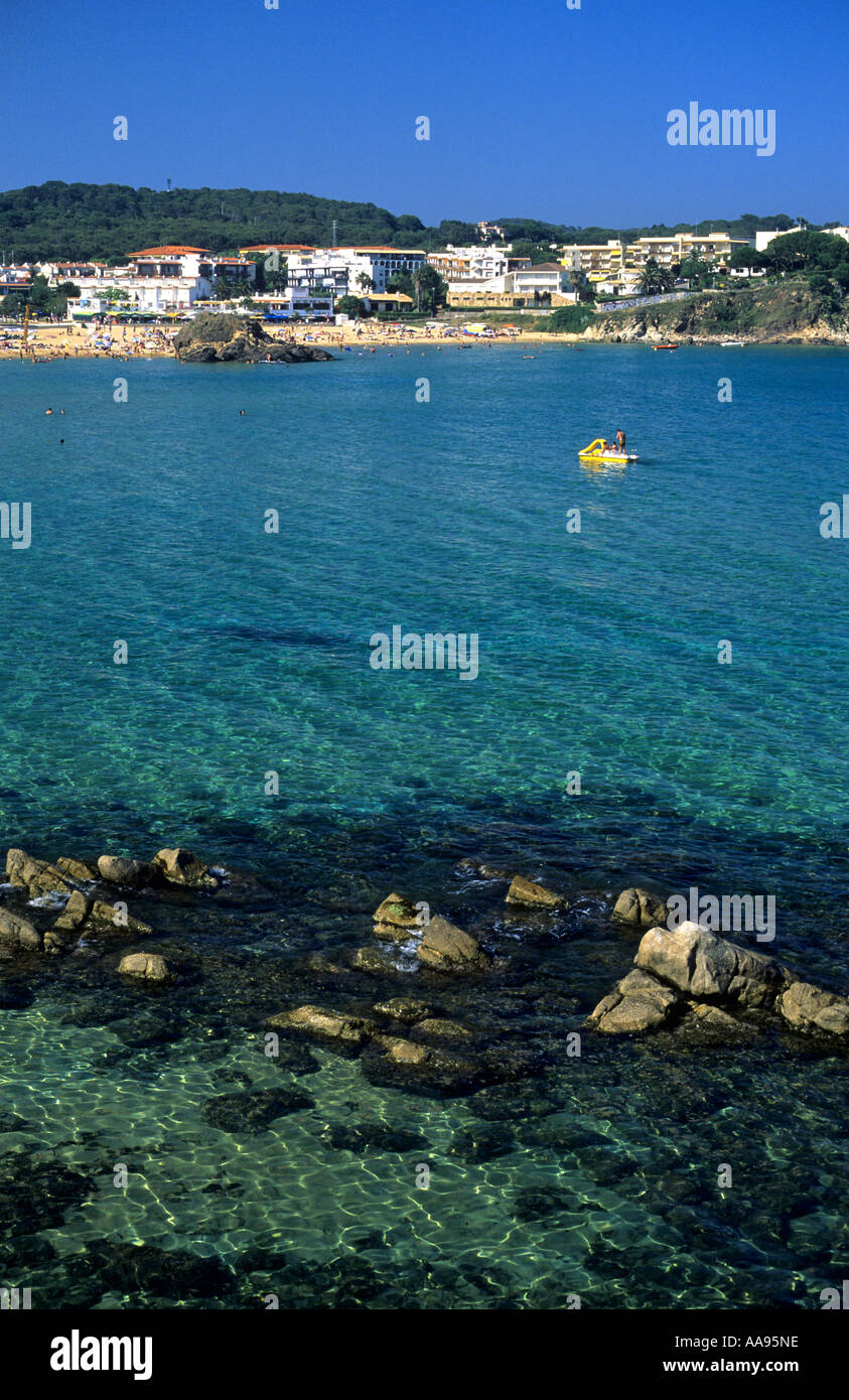 Cala Fosca Palamos Costa Brava Catalonia Spain Stock Photo - Alamy