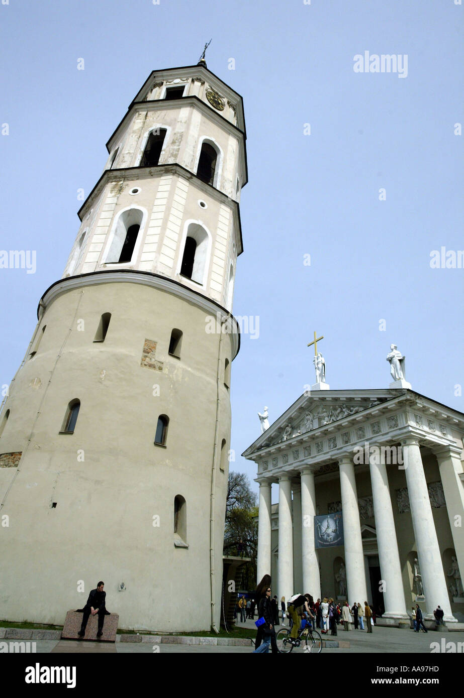 OLD BUILDINGS IN VILNIUS LITHUANIA Stock Photo - Alamy