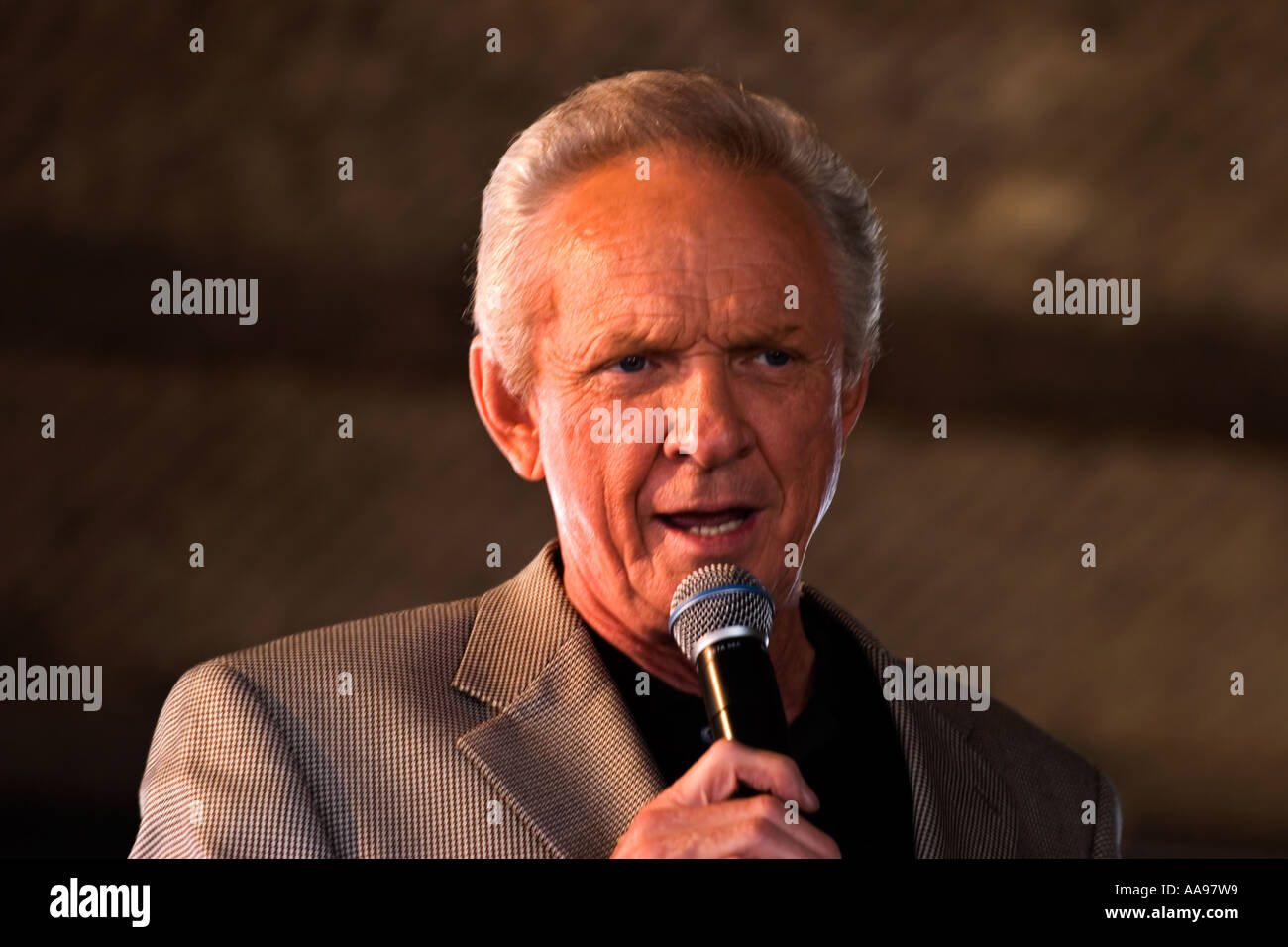 Mel Tillis portrait closeup Stock Photo - Alamy