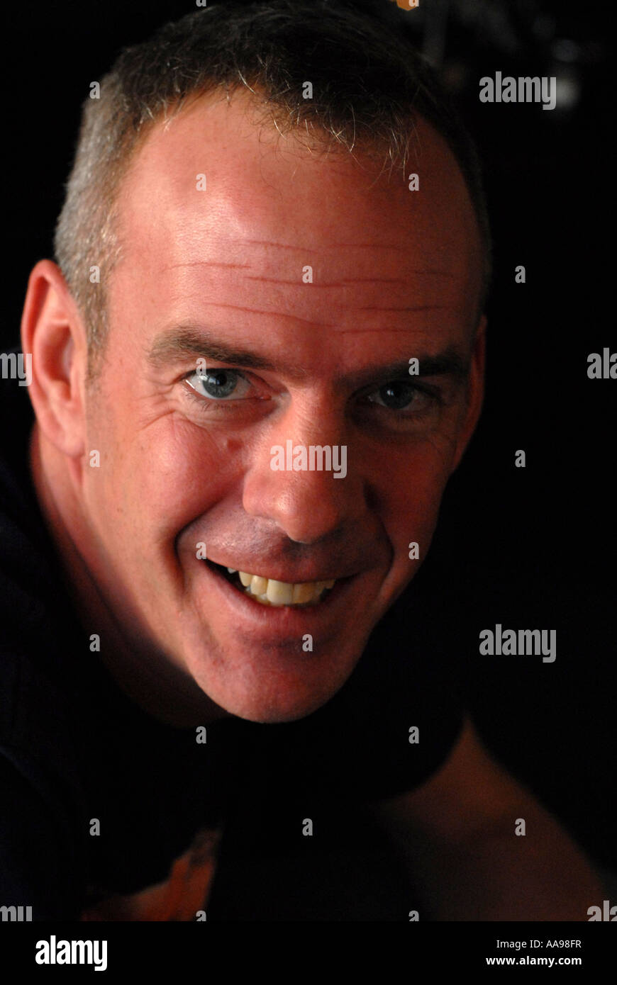 Norman Cook aka Fatboy Slim photographed at home in Hove Stock Photo ...