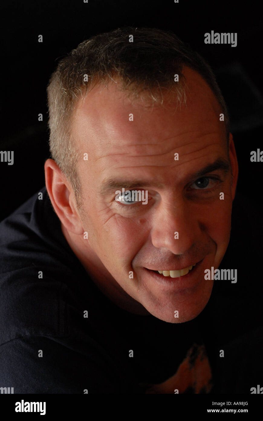Norman Cook aka Fatboy Slim photographed at home in Hove Stock Photo ...