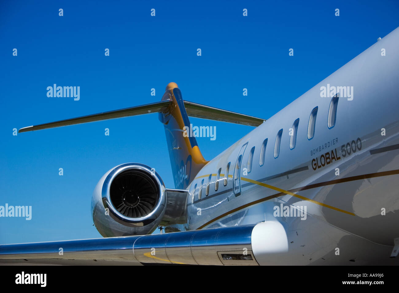 Civil jet aircraft Stock Photo - Alamy