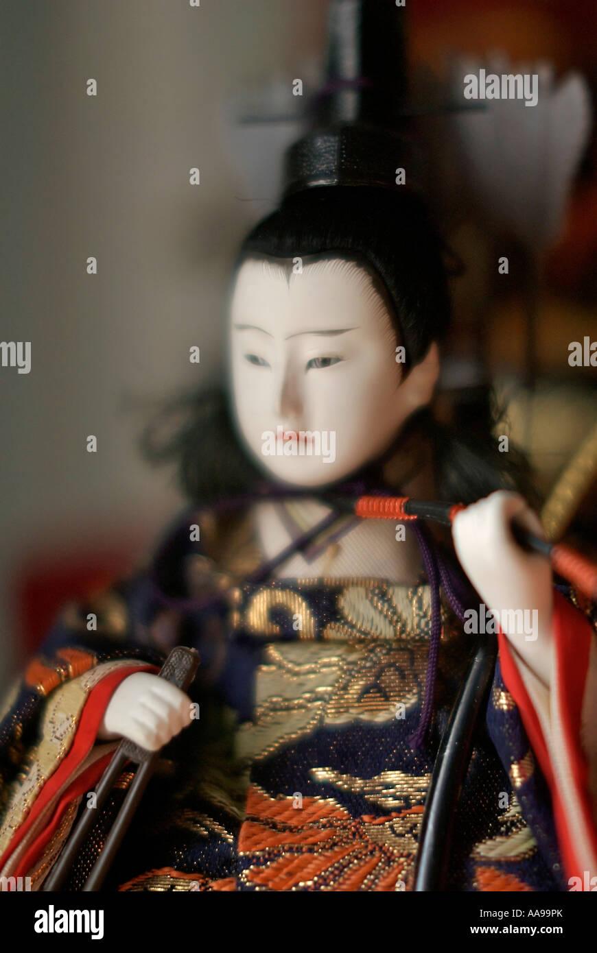 Ornate dolls set up in Japanese homes to mark Girls Day on March 3rd ...