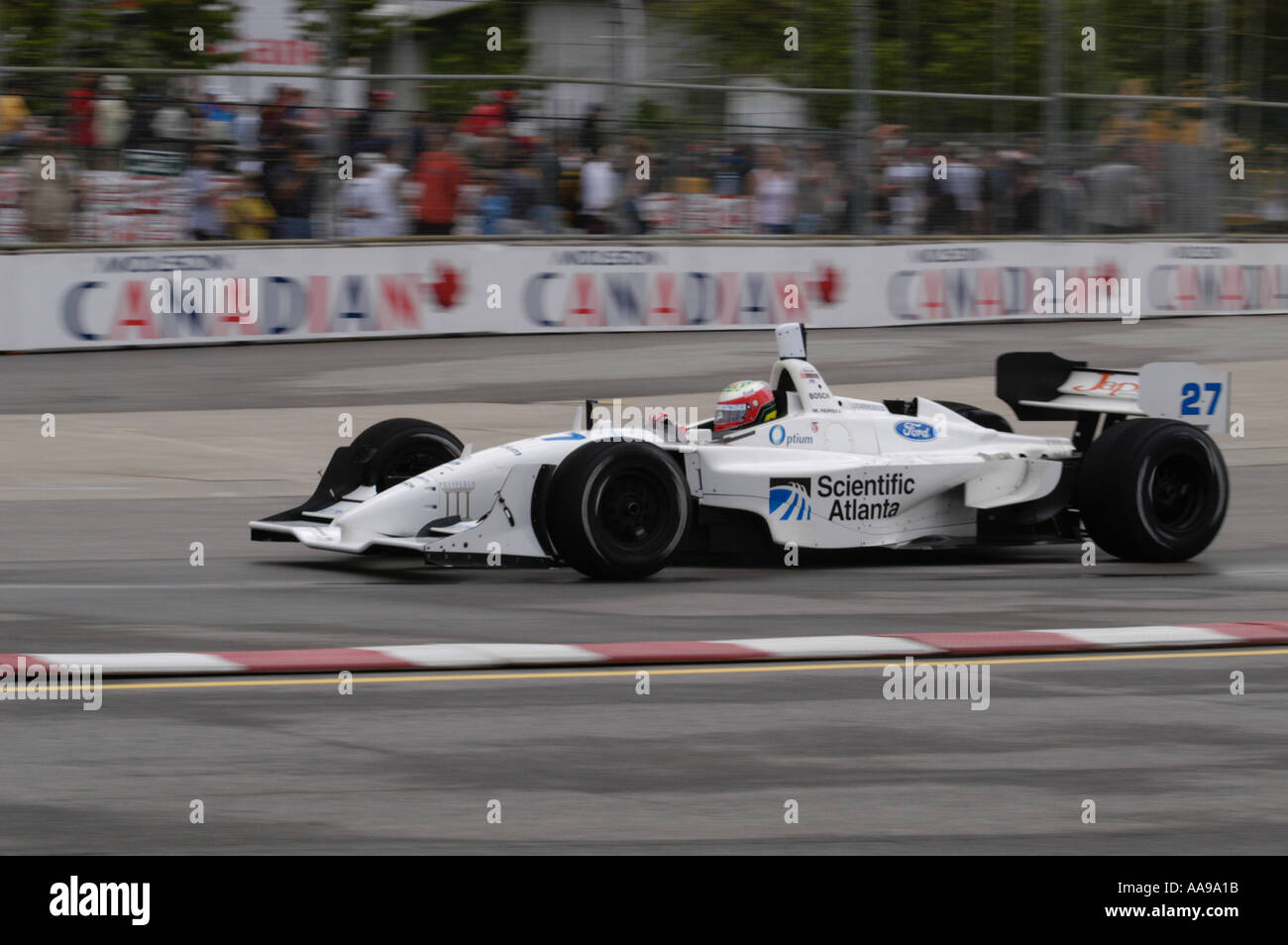 Max Papis races at the Molson Indy Toronto 2003 Stock Photo - Alamy