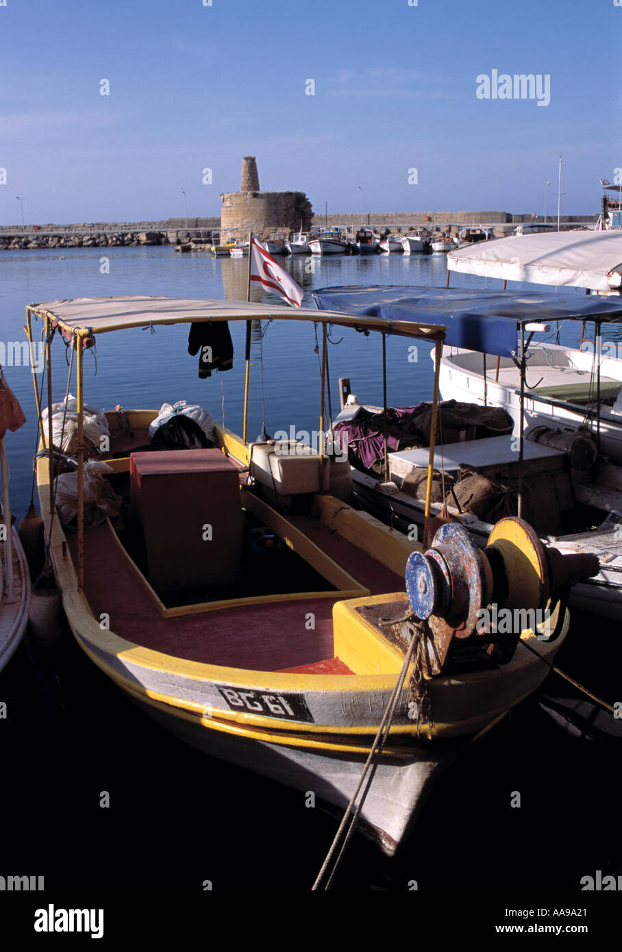 Colourful fishing boats in cyprus hi-res stock photography and images ...