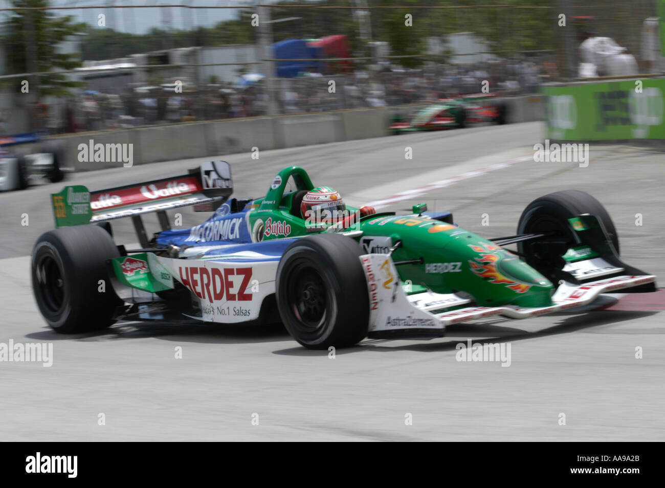 Mario Dominguez races at the Molson Indy Toronto 2003 Stock Photo - Alamy