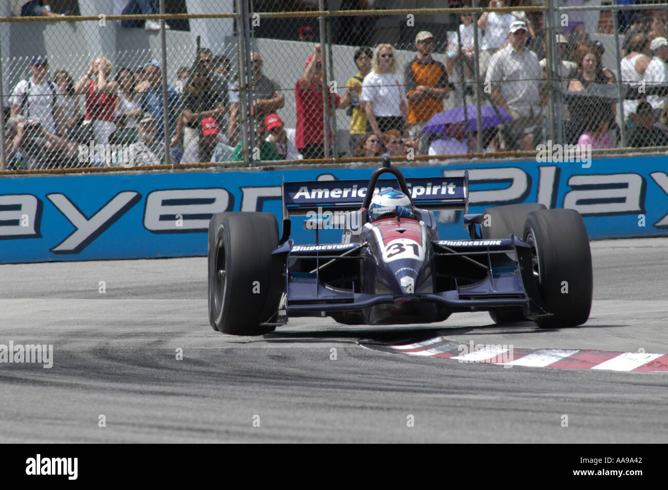 Ryan Hunter Reay races at the Molson Indy Toronto 2003 Stock Photo - Alamy