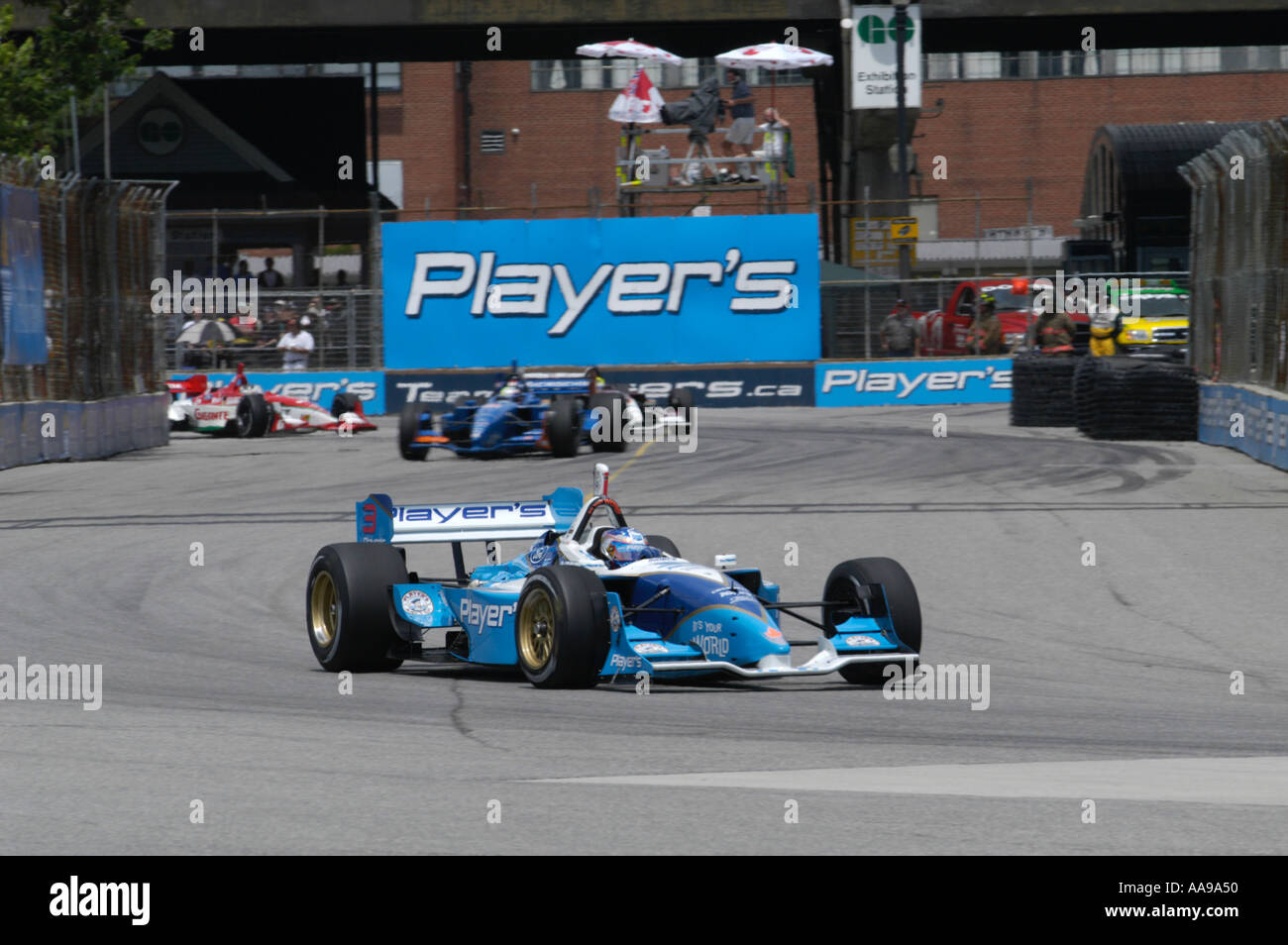 Paul Tracy races at the Molson Indy Toronto 2003 Stock Photo - Alamy