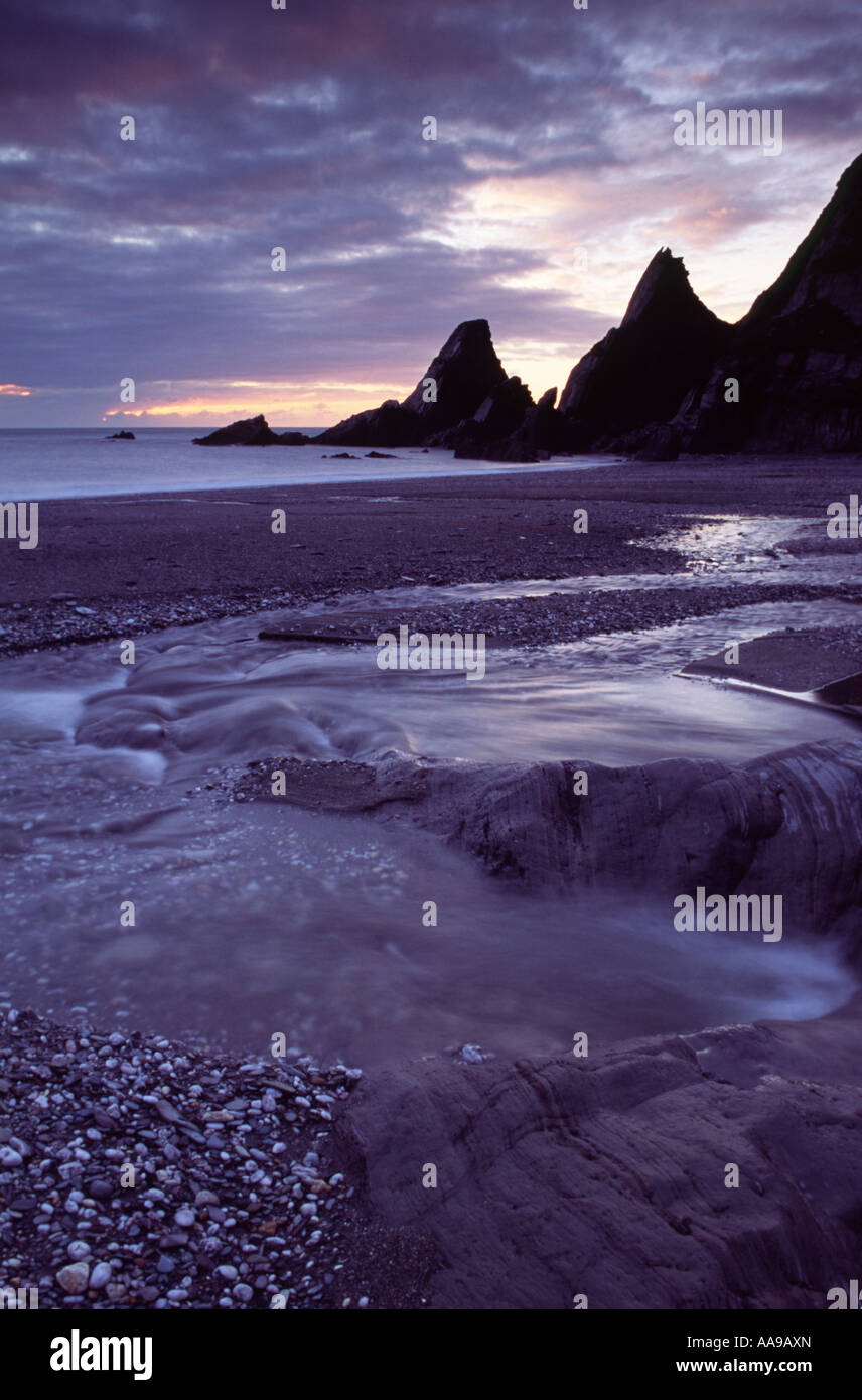 Westcombe beach hi-res stock photography and images - Alamy