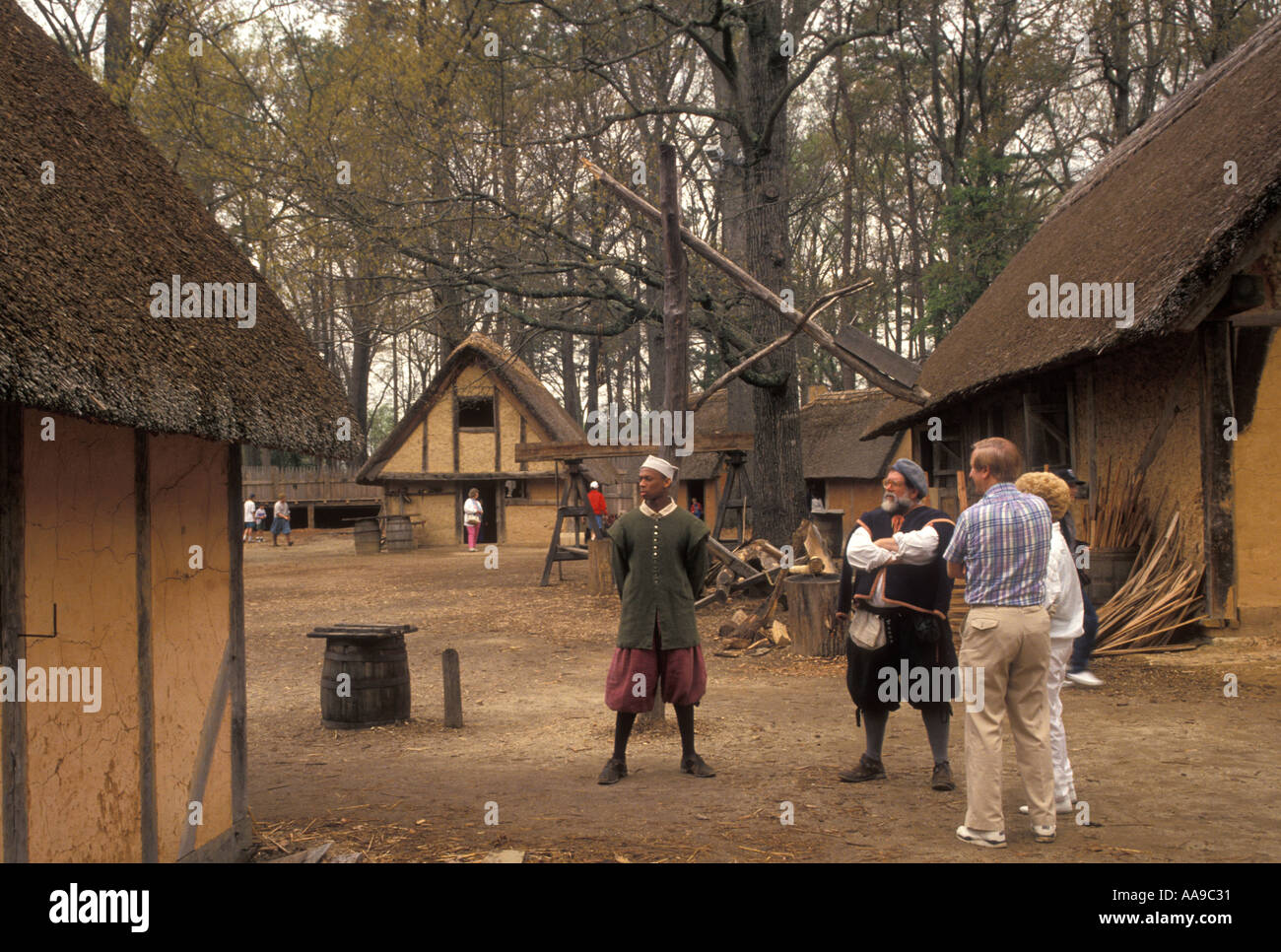 Jamestown settlement hi-res stock photography and images - Alamy