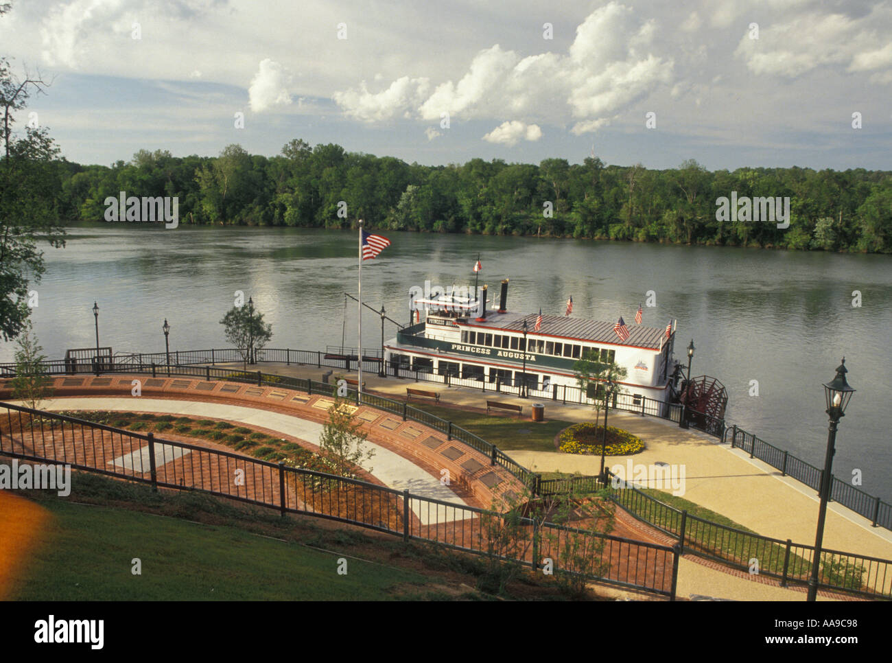 Augusta riverwalk hi-res stock photography and images - Alamy