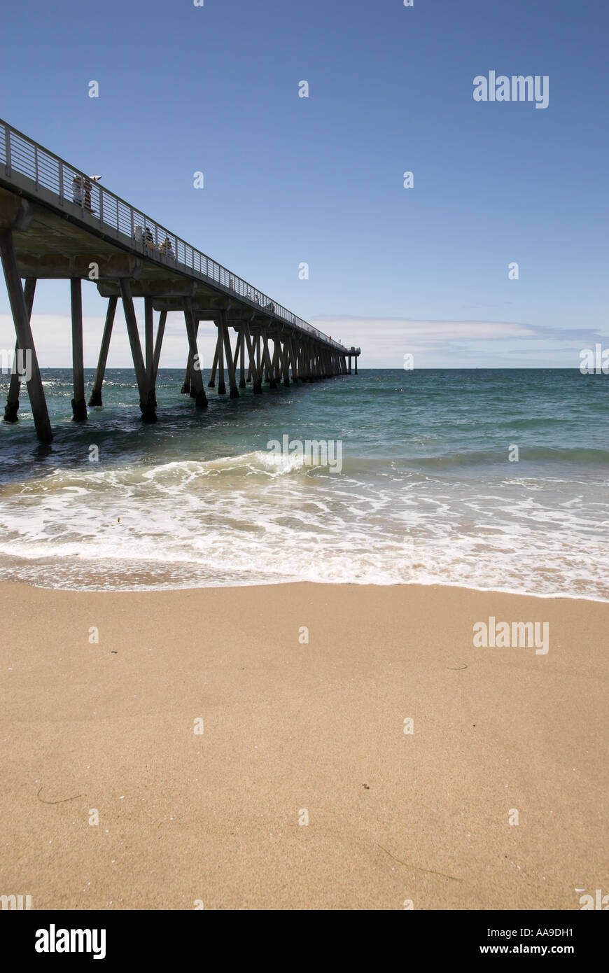 Hermosa Beach pier, Southern California, USA Stock Photo - Alamy