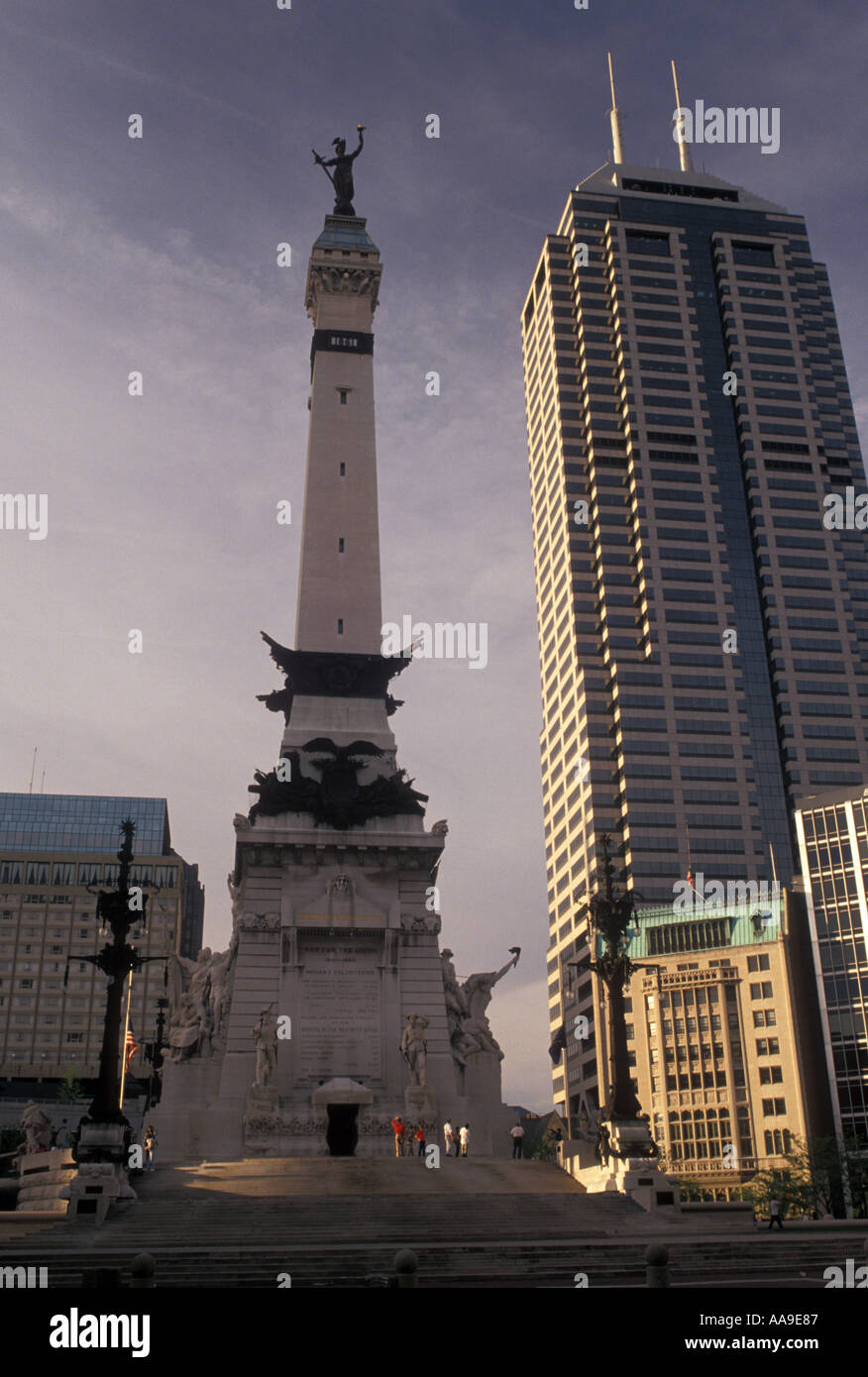 The Indiana State Soldiers And Sailors Monument High Resolution Stock ...