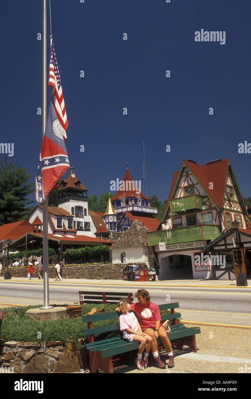 Helen georgia main street hi-res stock photography and images - Alamy