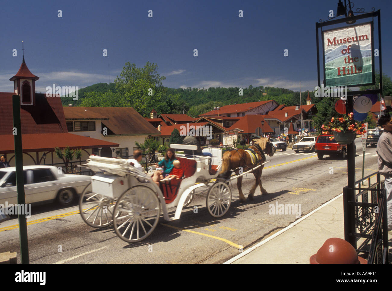 Helen georgia carriage horse hi-res stock photography and images - Alamy