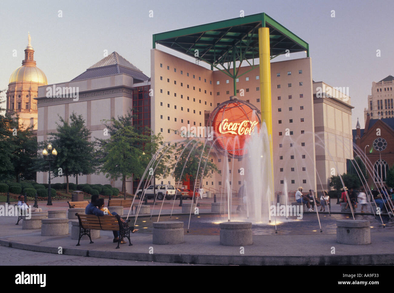Coca cola underground atlanta hi-res stock photography and images - Alamy