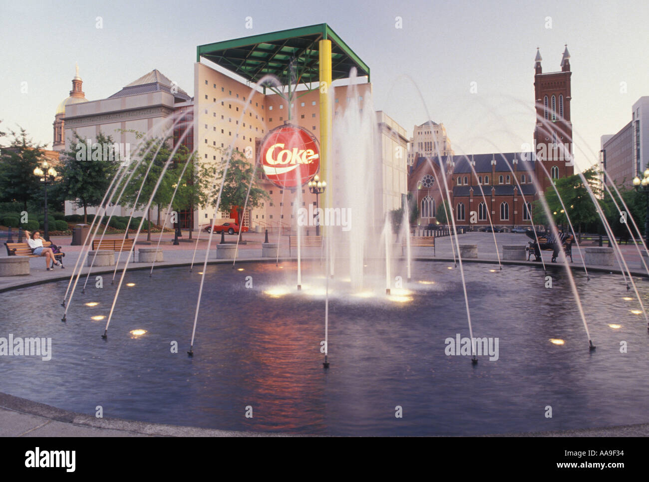 Coca cola underground atlanta hi-res stock photography and images - Alamy