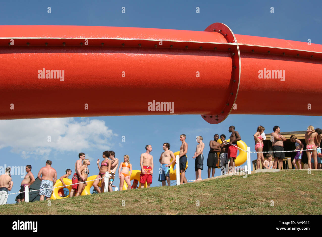 Alabama Morgan County,Decatur,Point Mallard Park,Waterpark,slide,tube ...