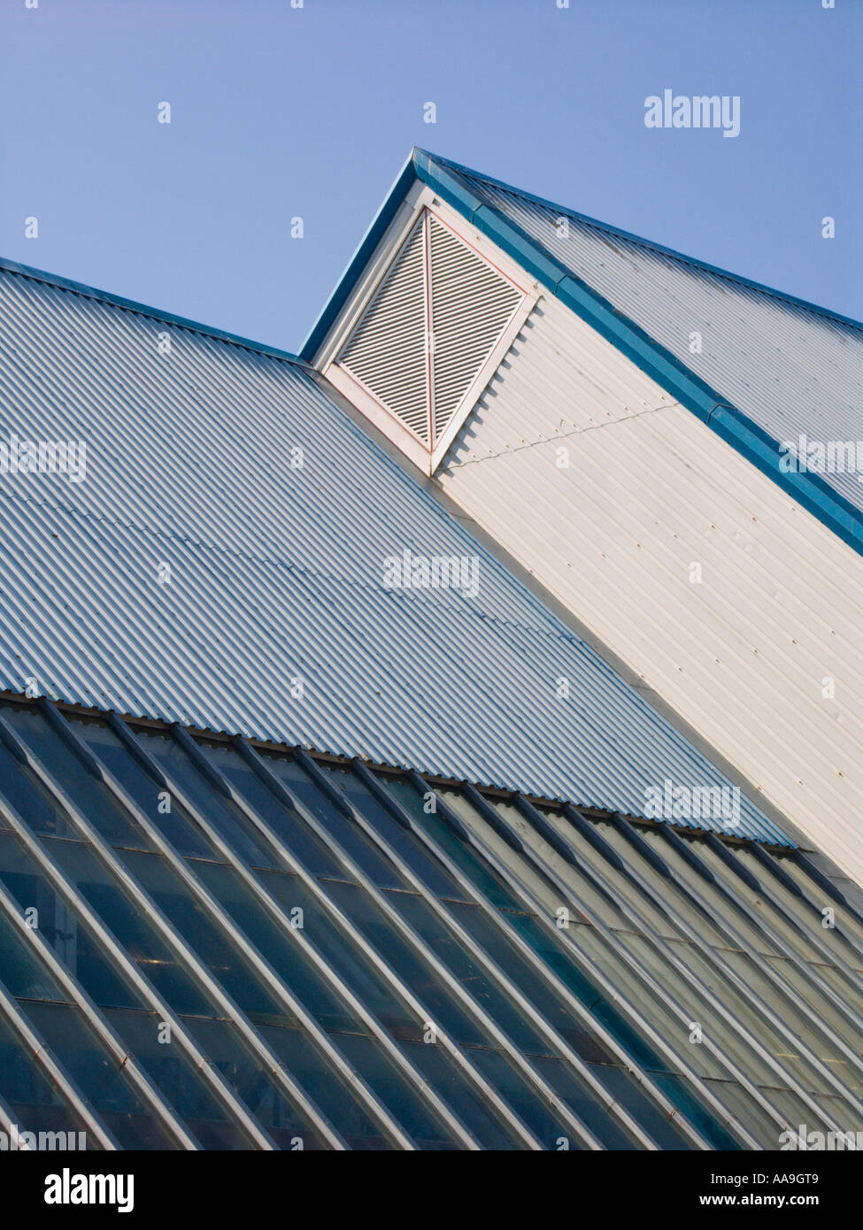 A modern architectural industrial unit Stock Photo - Alamy