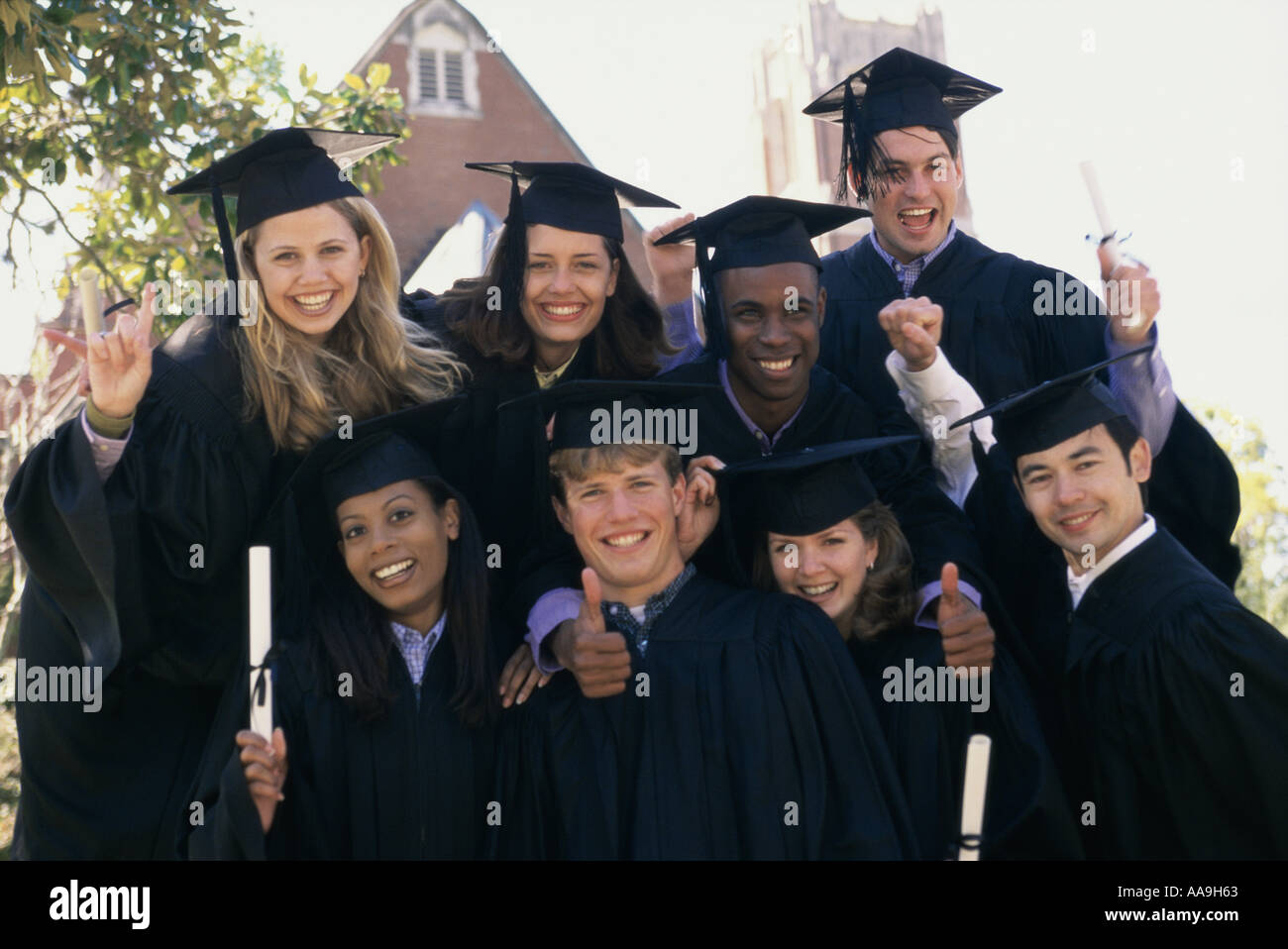 African students graduating black cap hi-res stock photography and ...