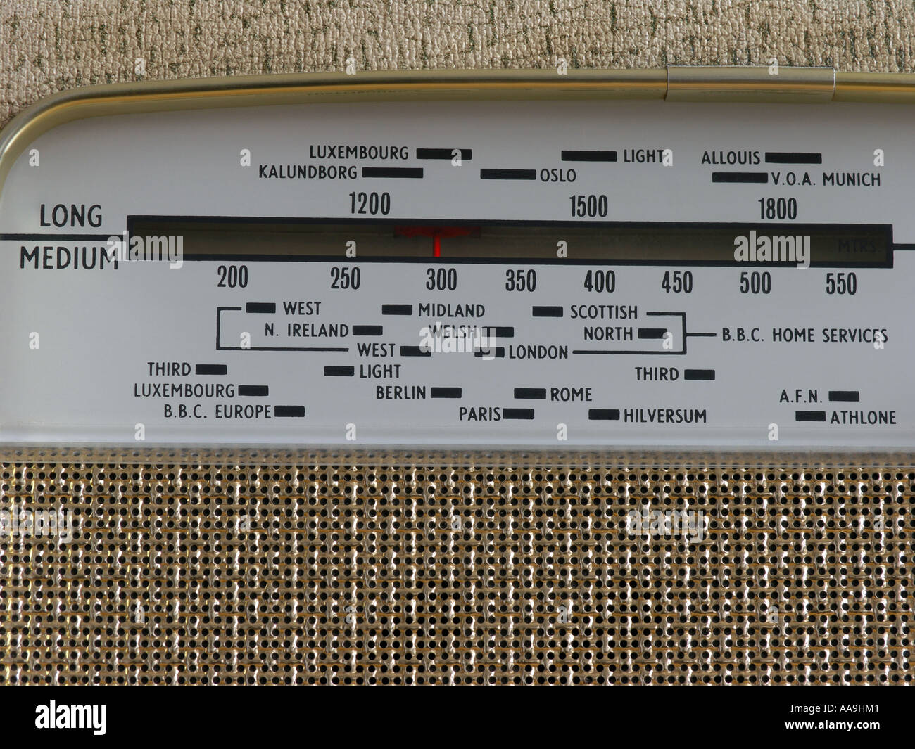 Old fashioned radio Stock Photo - Alamy