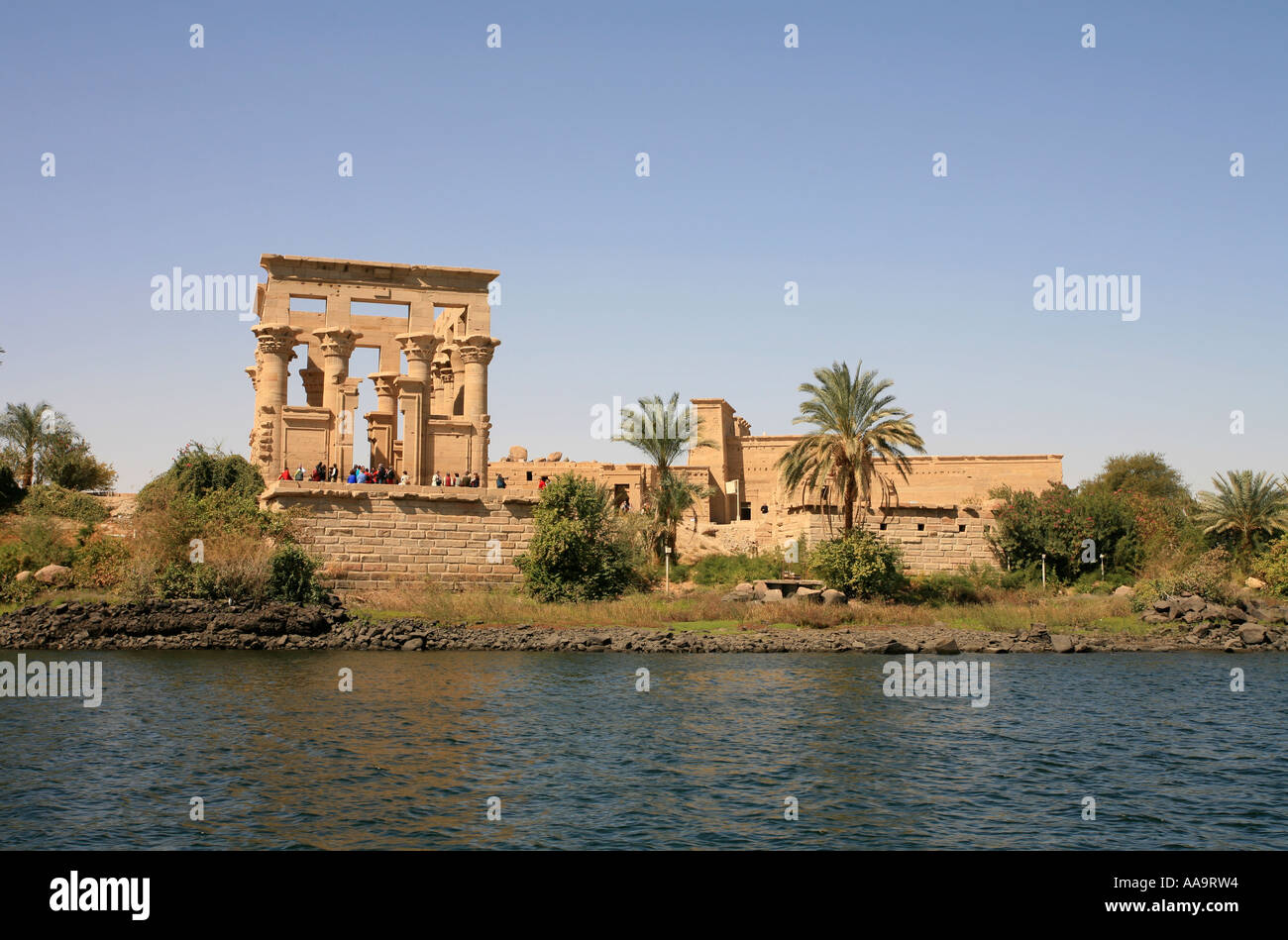 The Philae Temple on Lake Nasser, Home to the cult of nature, the ...