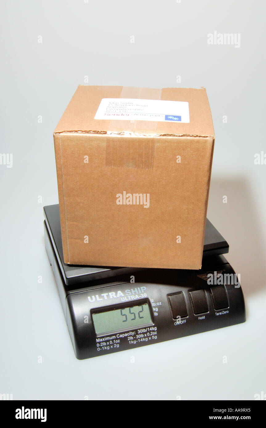 Postage scales hi-res stock photography and images - Alamy