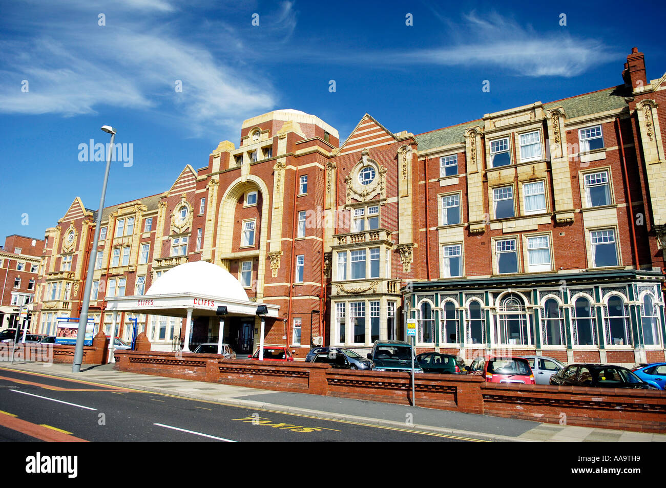 The Cliffs Hotel on the seafront,Blackpool UK Stock Photo - Alamy