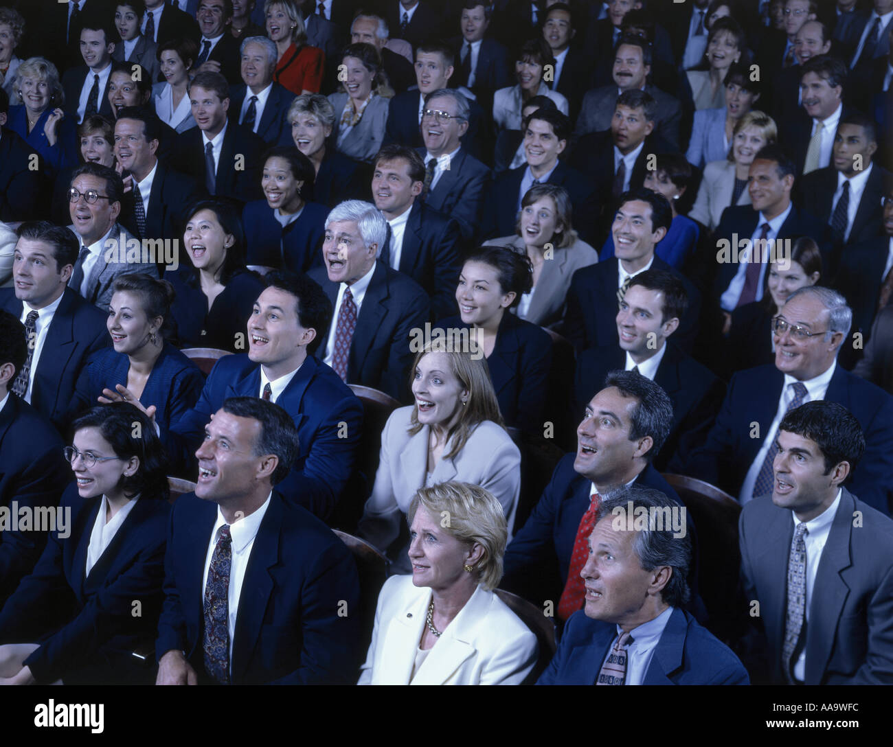 Hall crowd formal hi-res stock photography and images - Alamy