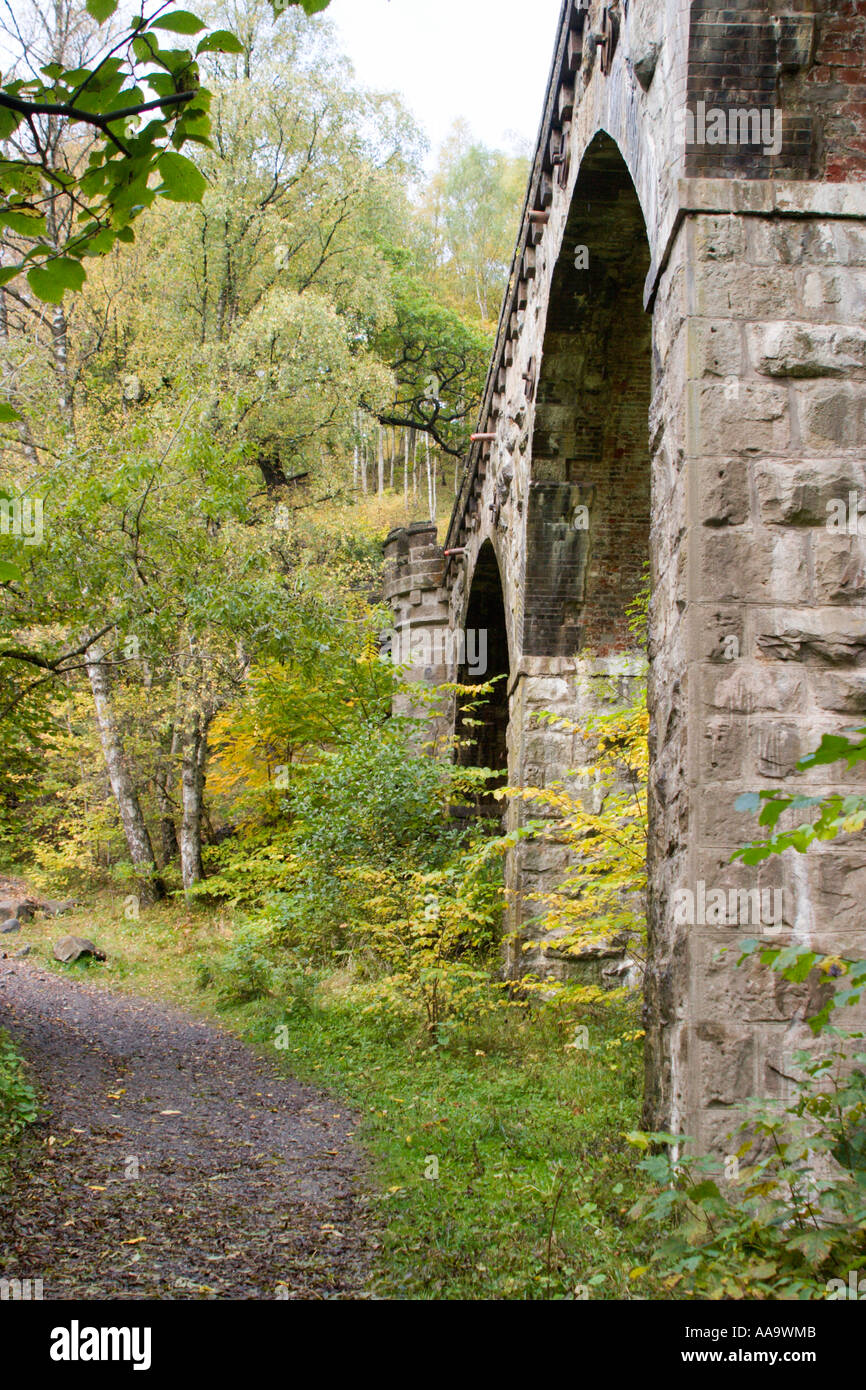 Killiecrankie Railway bridge Scotland Stock Photo - Alamy