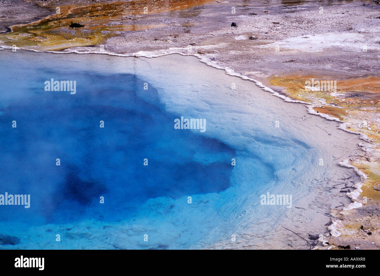 Yellowstone geiser hot hi-res stock photography and images - Alamy