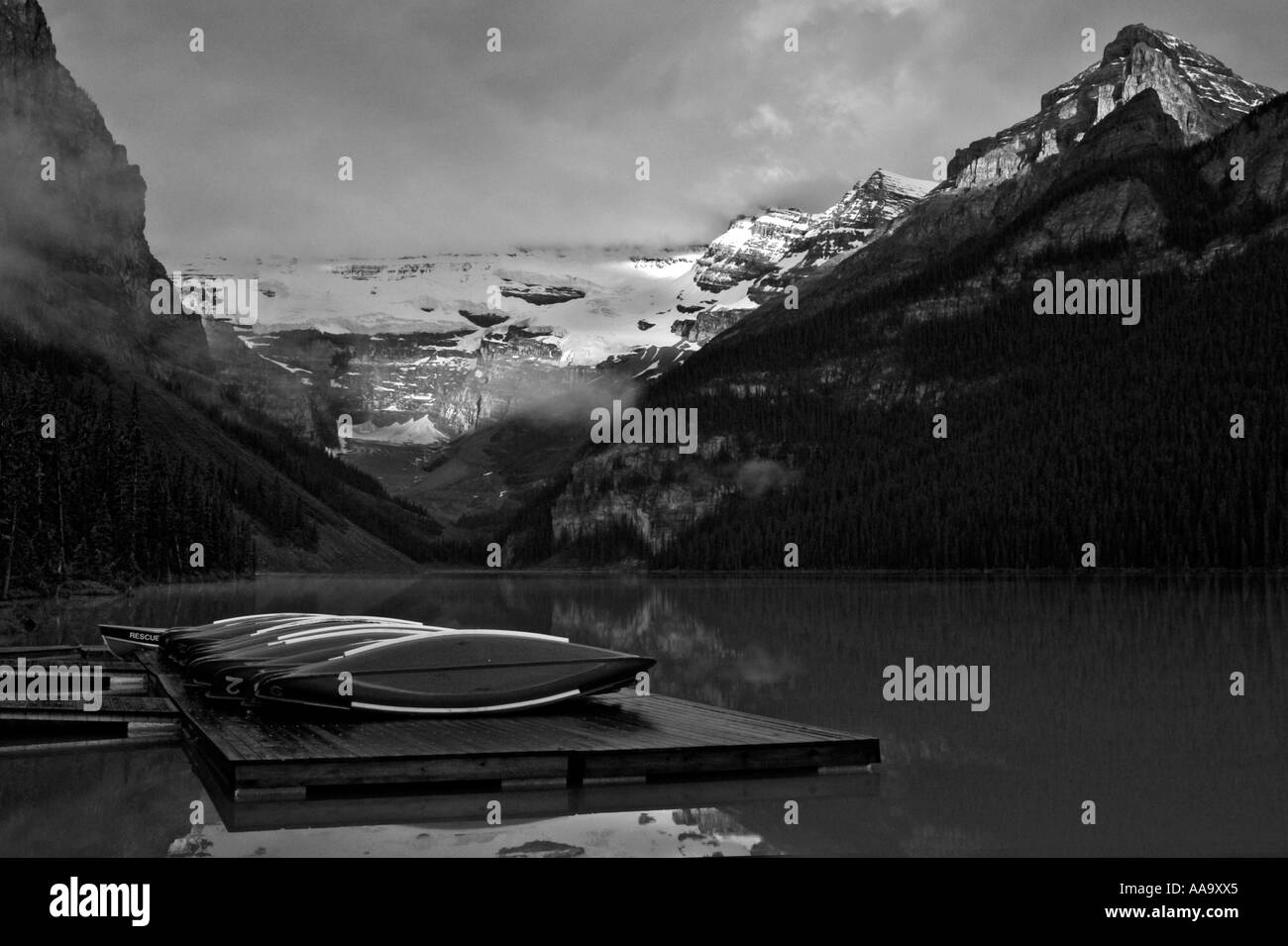 Lake Louise, Banff, Alberta Canada Stock Photo - Alamy