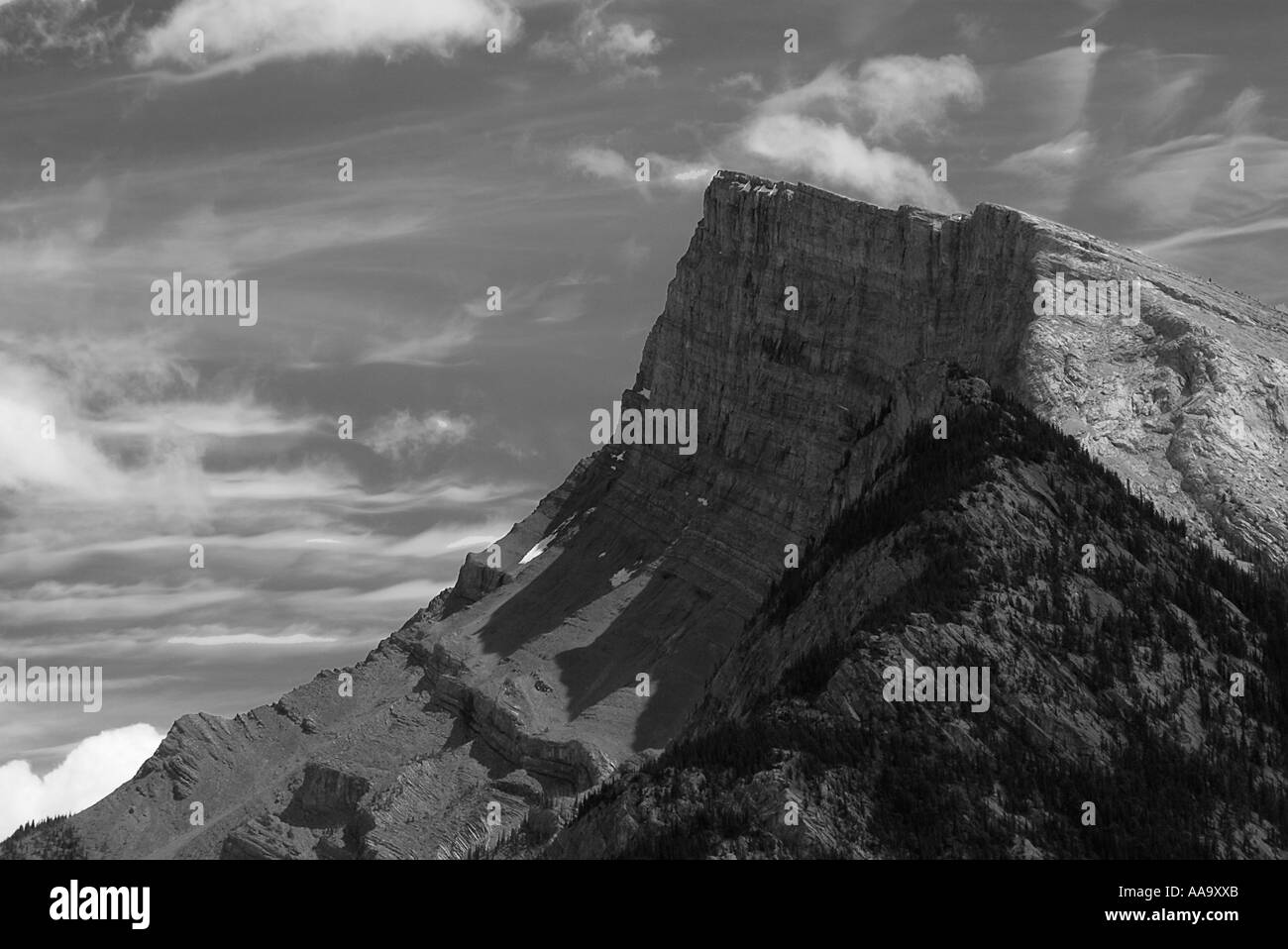Mount Rundle, Banff, Alberta, Canada Stock Photo - Alamy