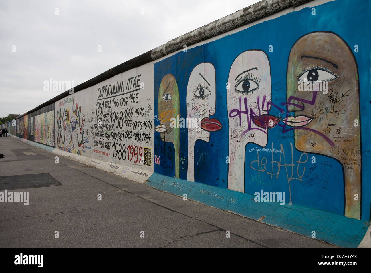 East side walk Berlin Germany Stock Photo - Alamy