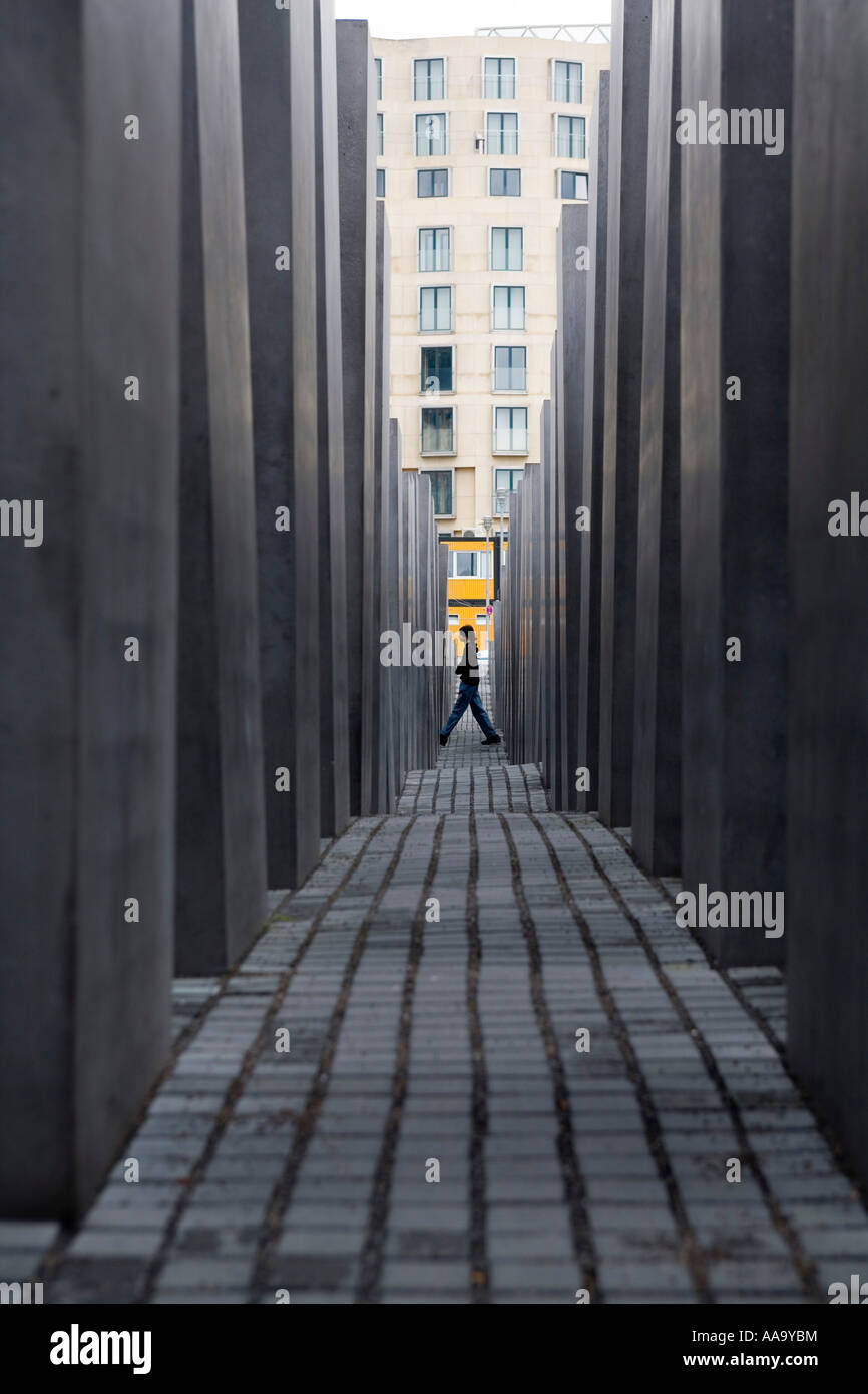 Holocaust memorial of the architect Peter Eisenmann Berlin Germany ...