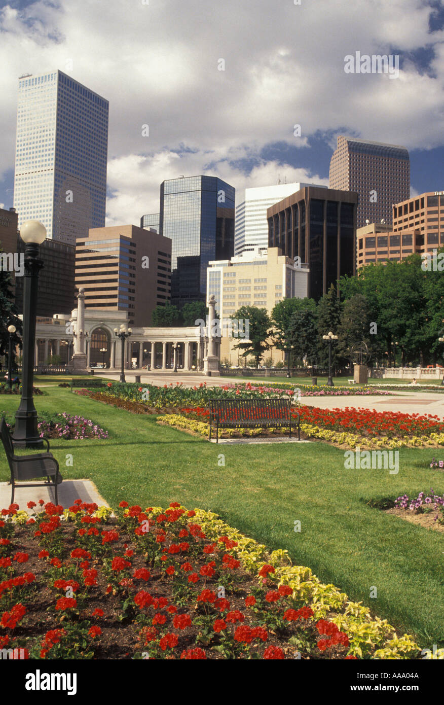 Denver skyline from civic center hi-res stock photography and images ...